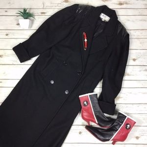 Billi | Jackets & Coats | Vintage Long Black Billi By Billycoat Coat ...